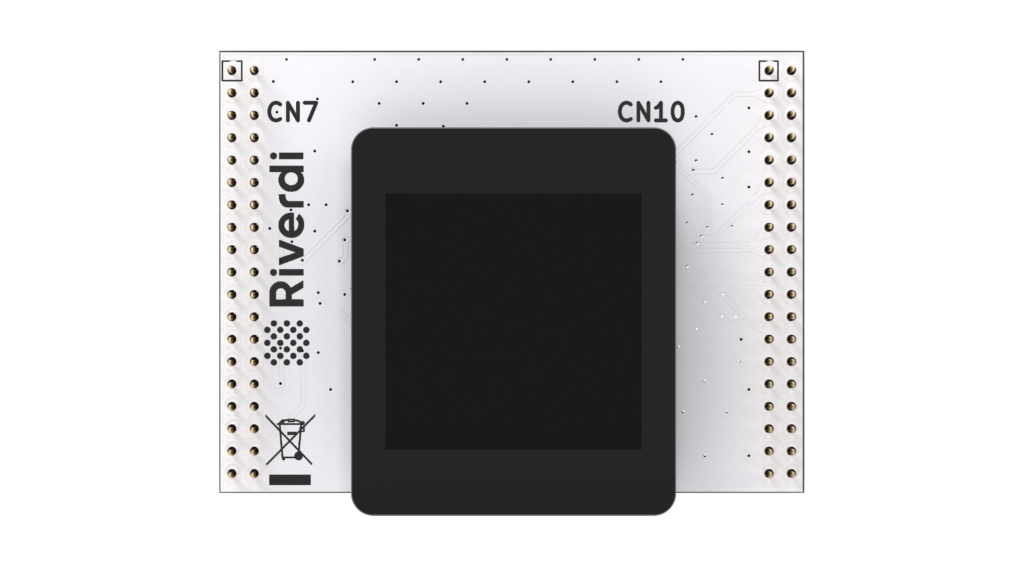 1.54” STM32 Nucleo 64 Display Kit WBA65RI - Riverdi